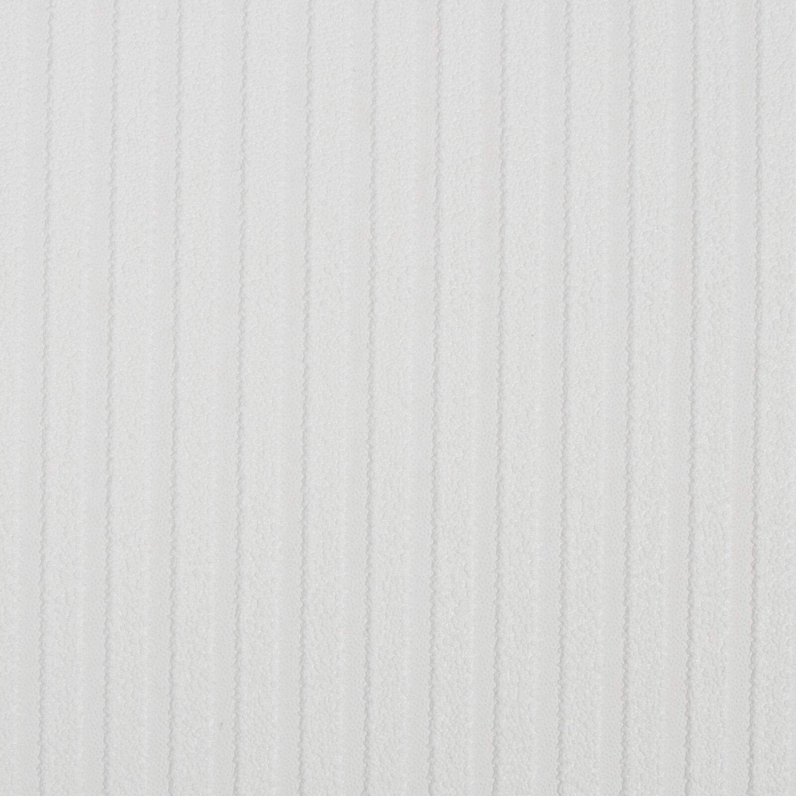 Ribbed Textured Stripes Superfresco White Paintable Wallpaper 17775 | 17775