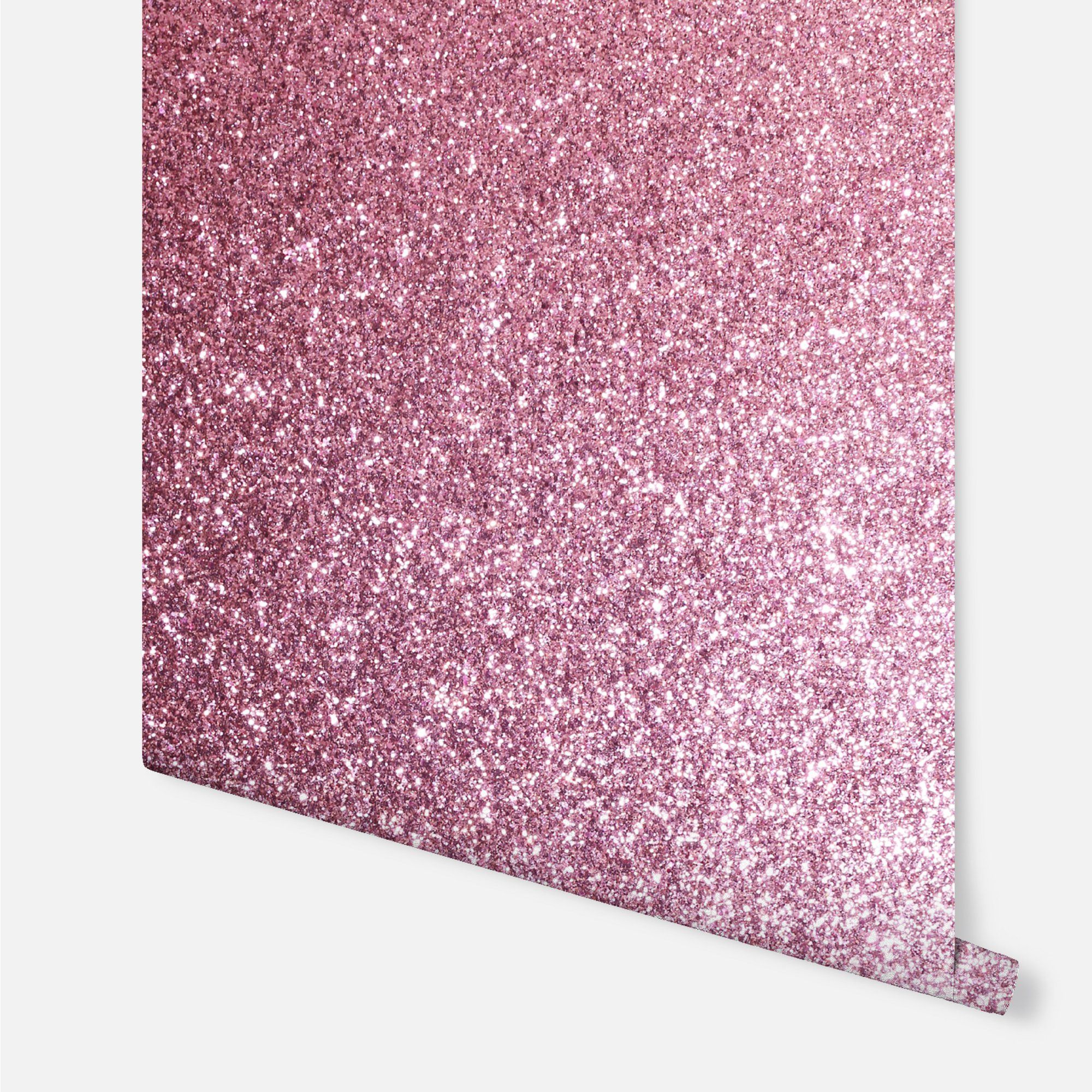 Sequin Sparkle Pink | Blush Pink Glitter Wallpaper | 901001