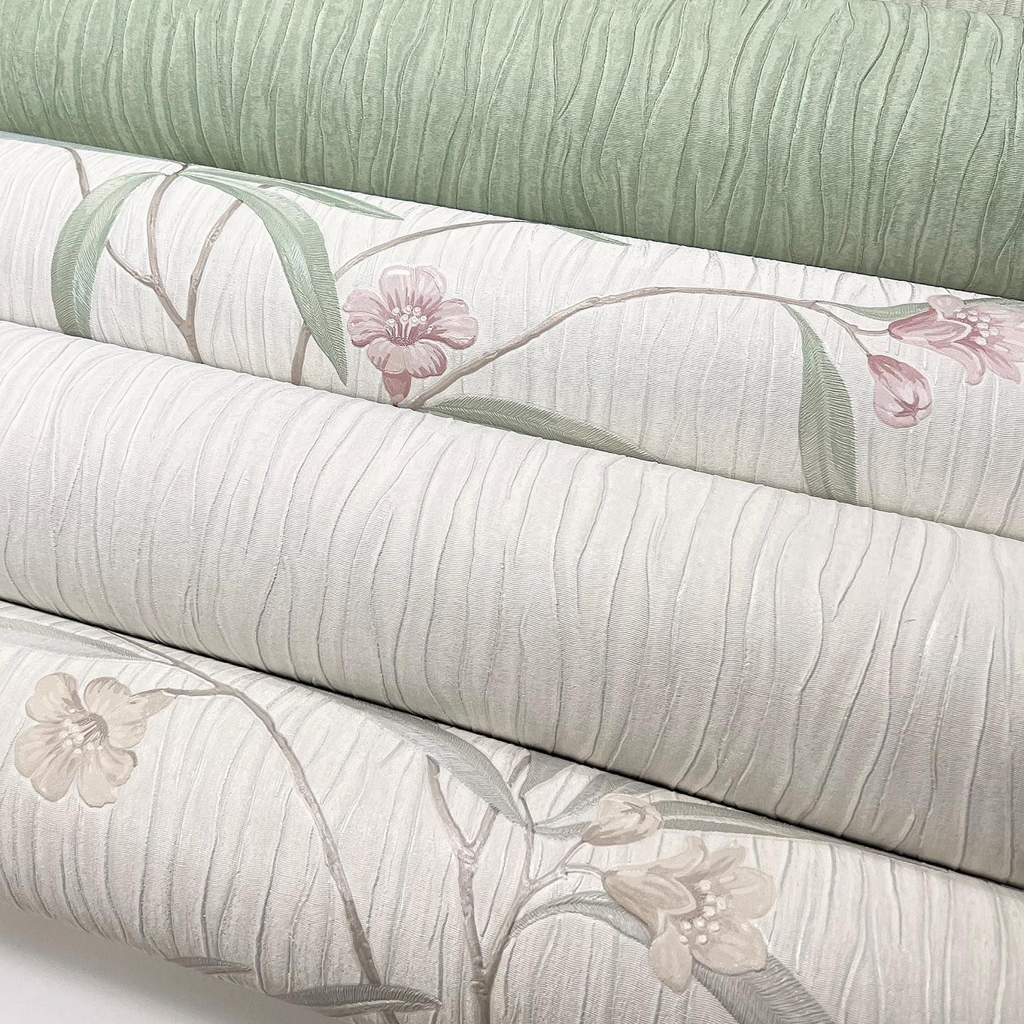 Tiffany Texture White Luxury Italian Vinyl Wallpaper 41334 | 41334