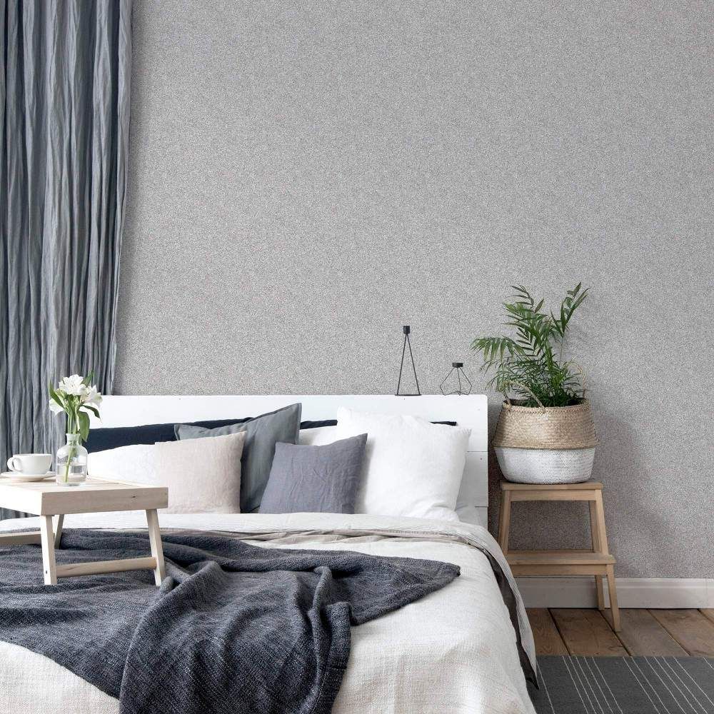 Quartz Luxury Texture Silver Heavyweight Vinyl Wallpaper 299004 | 299004