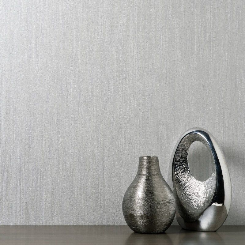 Milano Texture Light Grey Heavyweight Italian Vinyl Wallpaper M95591 ...