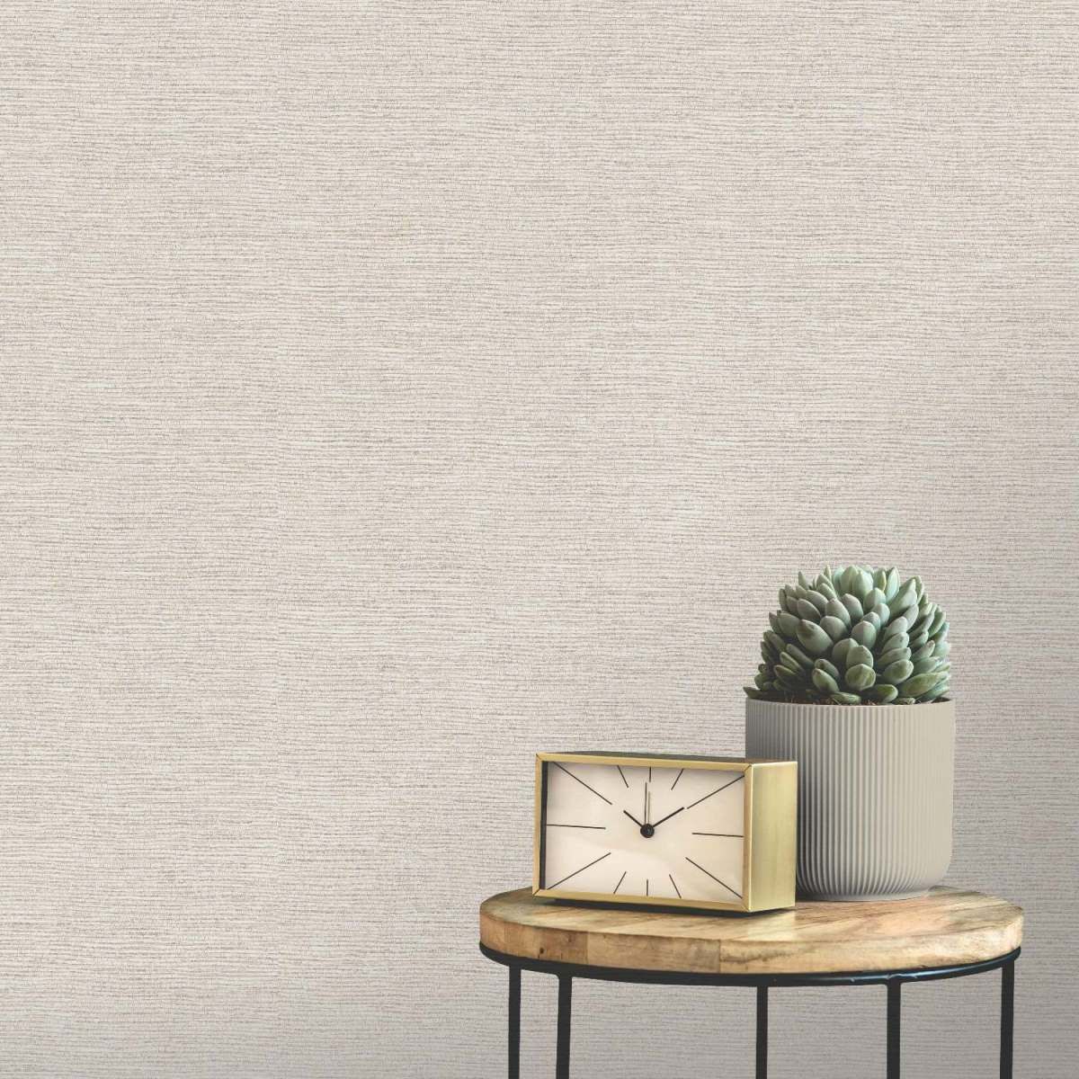 Sumatra Linen Beige Textured Wallpaper 316506 | 316506