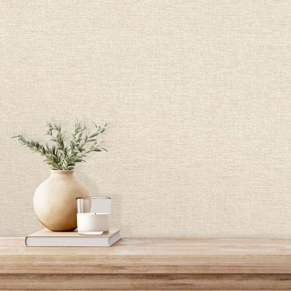 Sumatra Linen Natural Textured Wallpaper 316513 | 316513