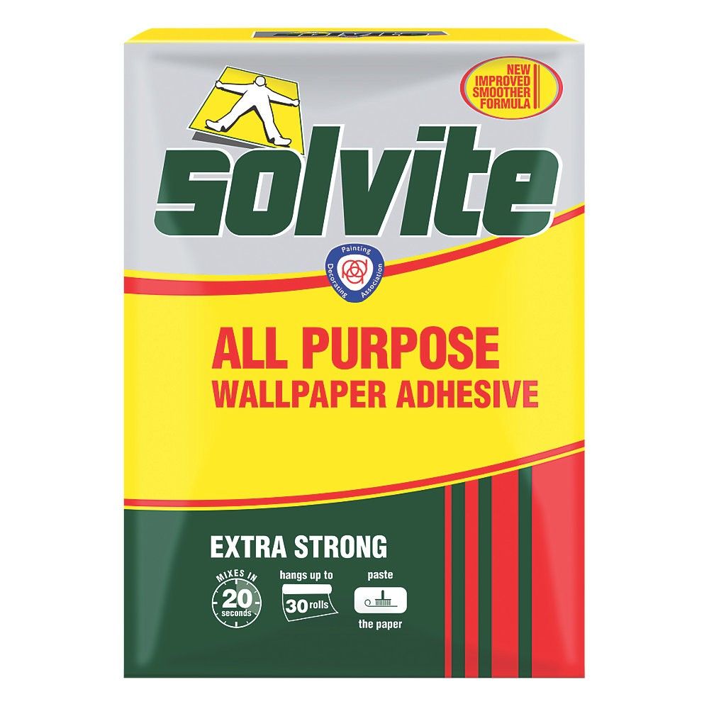 Solvite Wallpaper Adhesive 3 Pack | Solvite Adhesive | SWA3PC