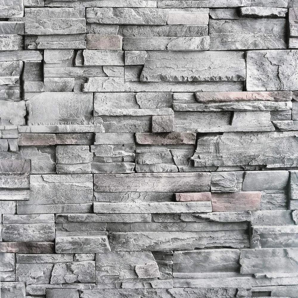 Grey stone wallpaper store