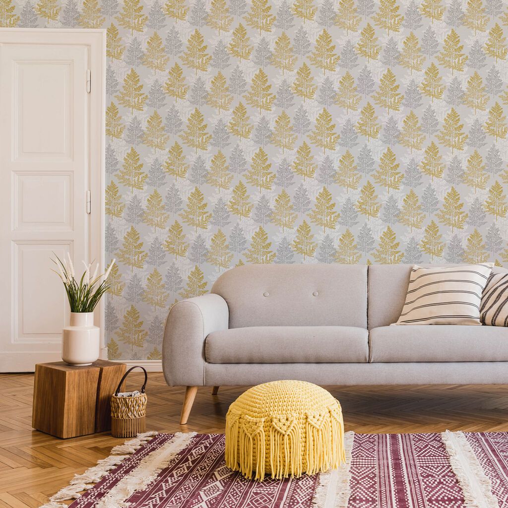 Autumn Yellow Superfresco | Superfresco Yellow Wallpaper | 112161