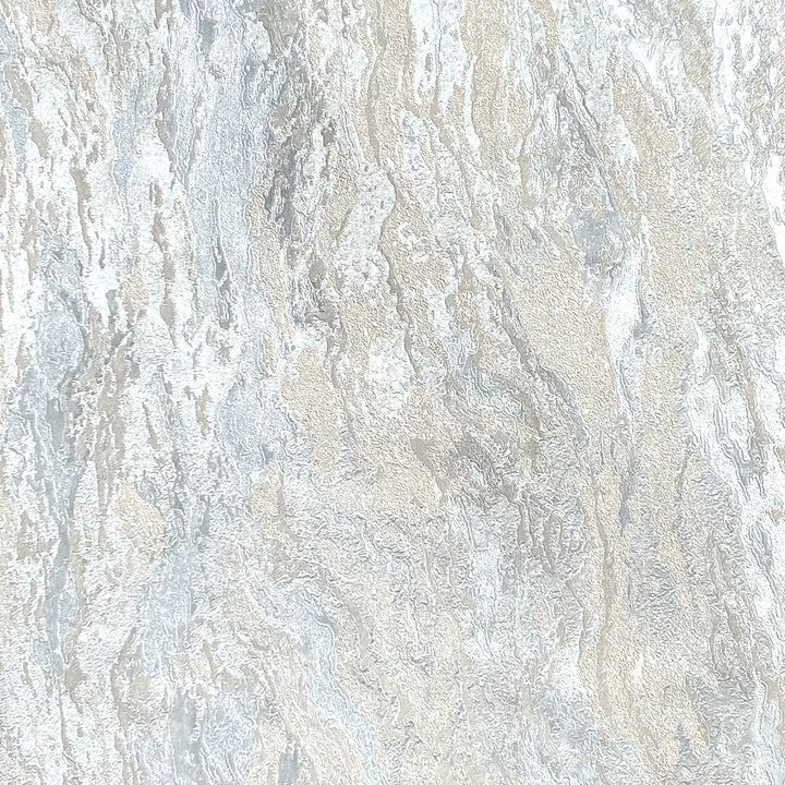 Marble Luxe Textured Soft Metallic Silver Wallpaper 299101 | 299101