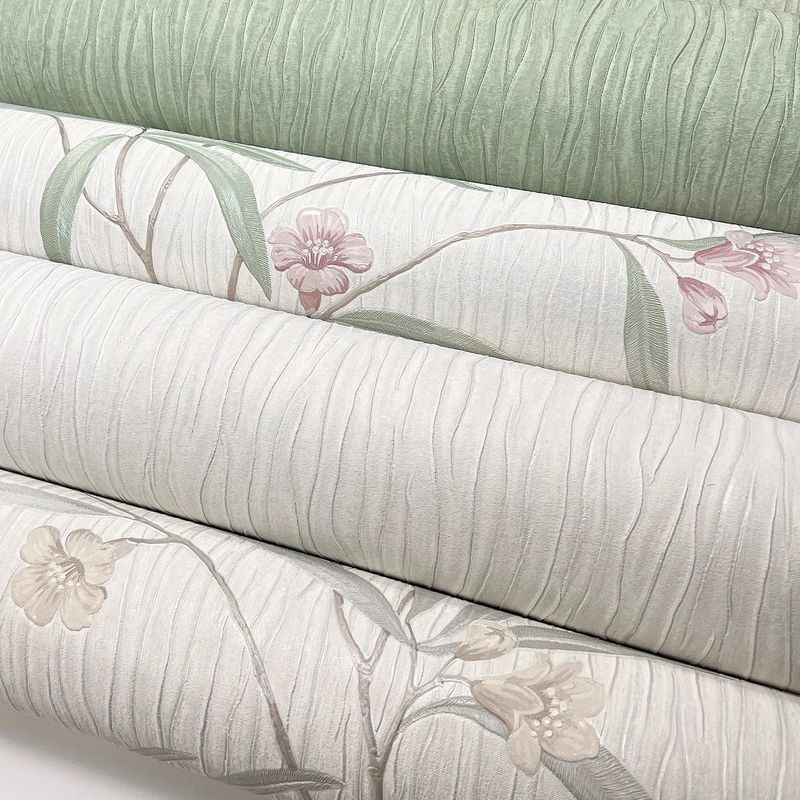 Tiffany Texture Sage Luxury Italian Vinyl Wallpaper 41335 | 41335