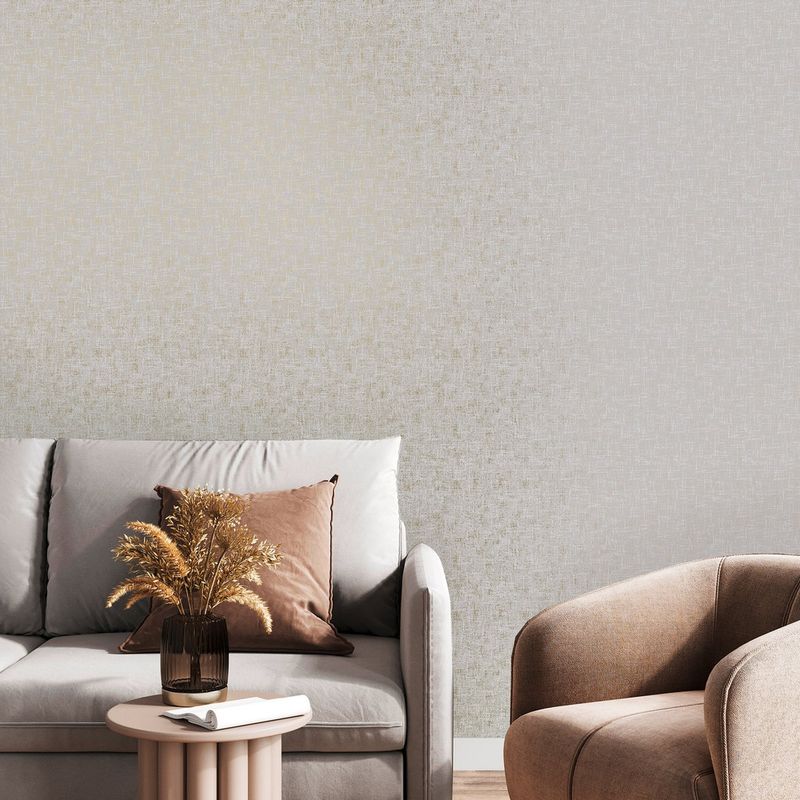 Midas Grey & Gold Texture Wallpaper | Superfresco | 128160