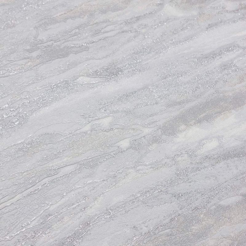 Venezia Marble Light Grey Lavish Shimmer Vinyl Wallpaper M66309 | M66309